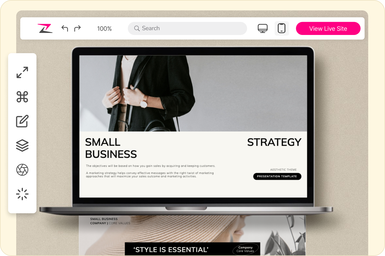 Zappy - AI Marketing Website Generator